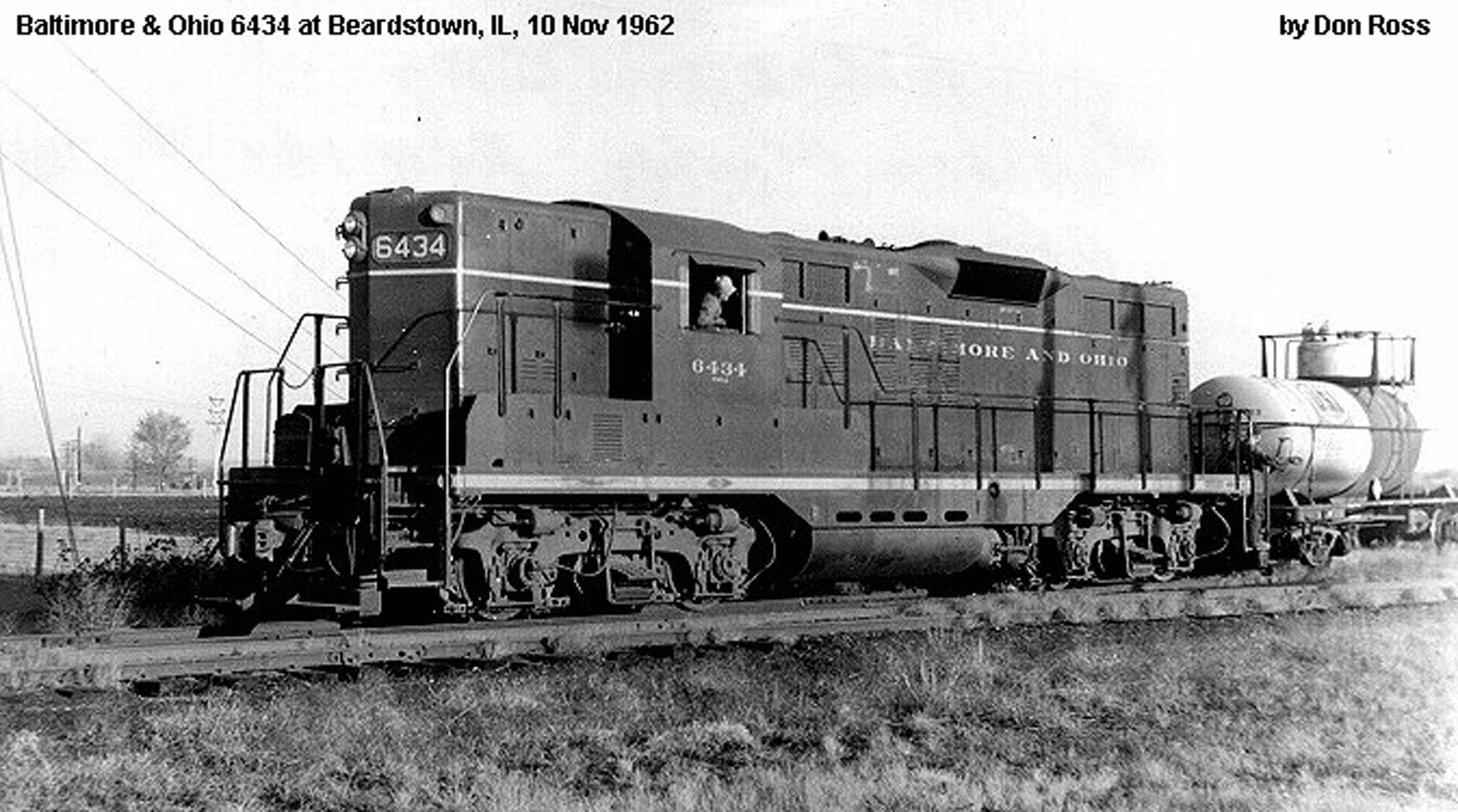 Lanes Trains S Scale B&O GP9 6541