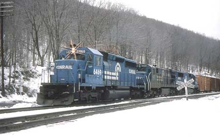 Lanes Trains S Scale Conrail SD40-2