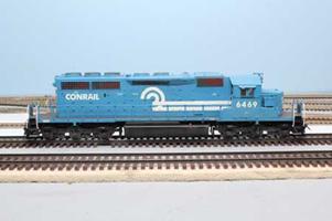 Lanes Trains S Scale Conrail SD40-2