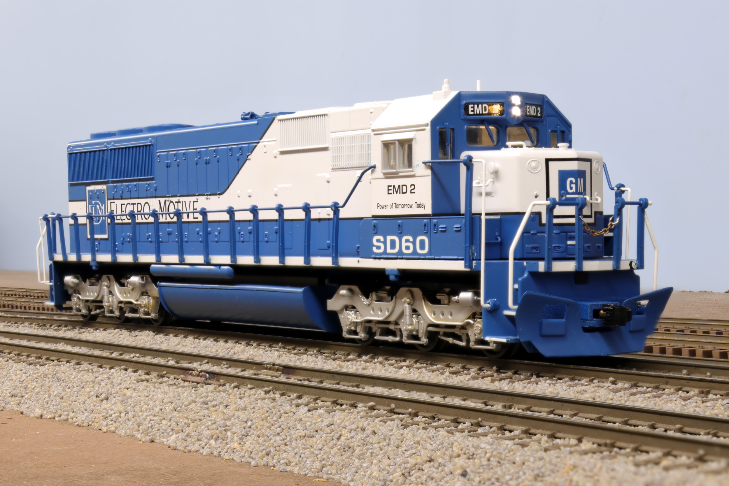 Lanes Trains S Scale EMD SD60 EMD 2 Demo
