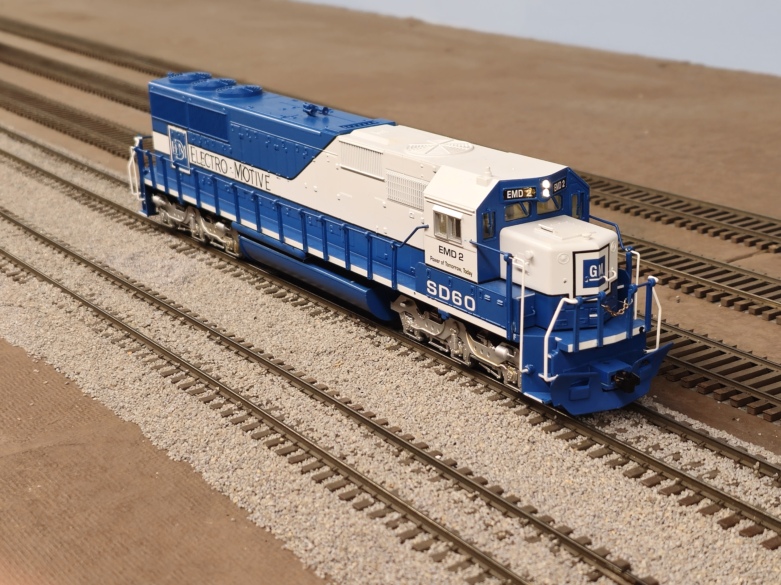 Lanes Trains S Scale EMD SD60 EMD 2 Demo