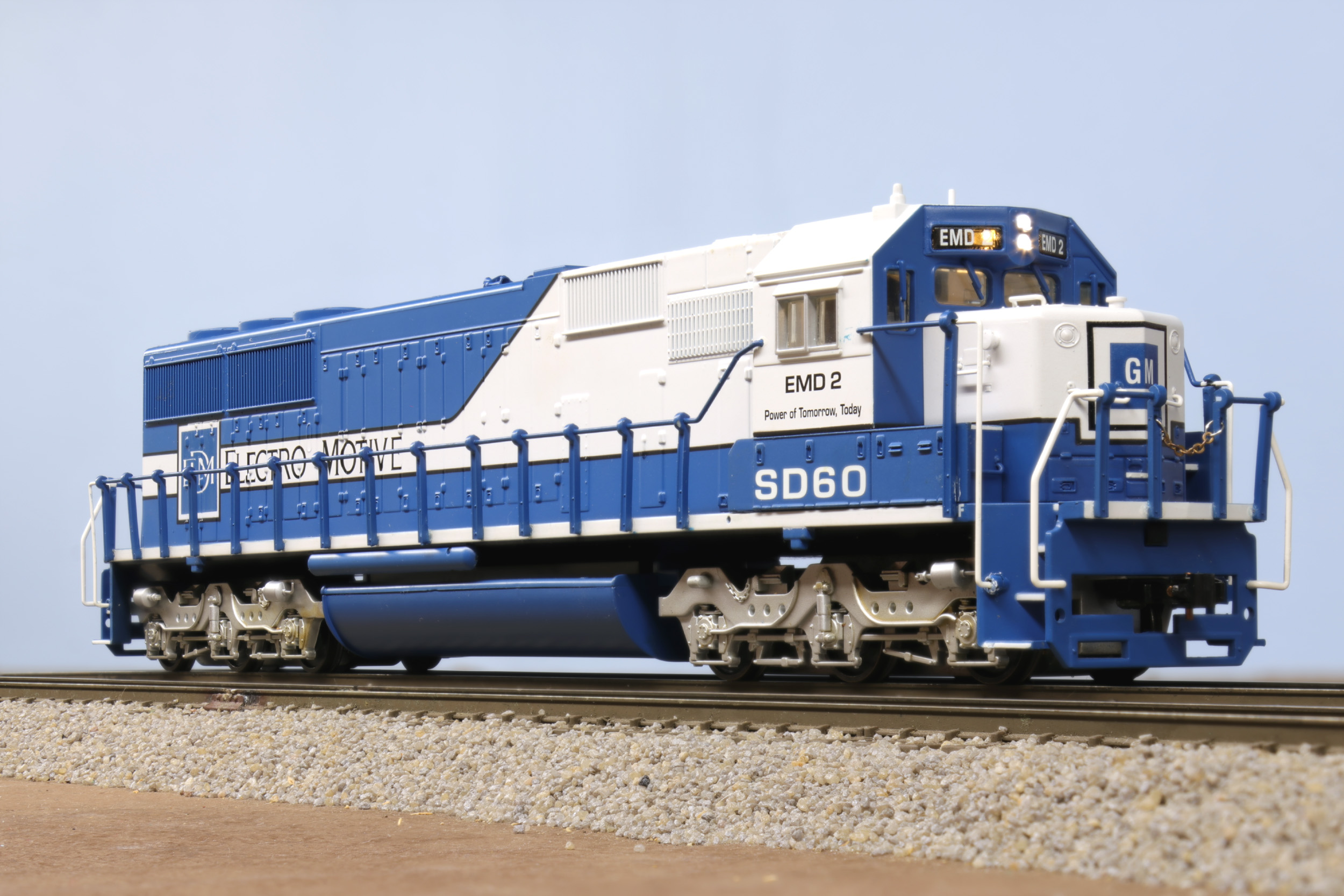 Lanes Trains S Scale EMD SD60 EMD 2 Demo